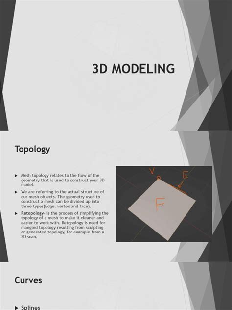 3d modeling pdf
