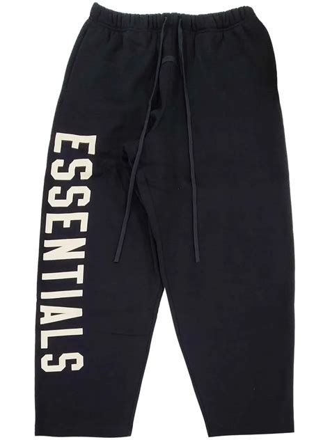Fear Of God Essentials Essentials Track Pants Black Farfetch