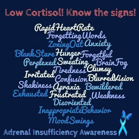 Signs Of Low Cortisol Addisons Disease Adrenal Fatigue Symptoms