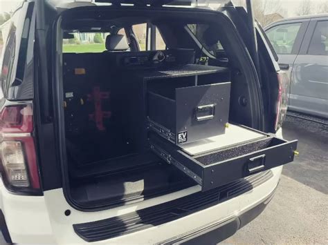 Custom 2021 Tahoe Command Cabinet Ev Warning Systems Llc
