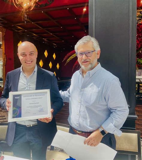 Ahmed Barakat On Linkedin Recognition Special Achievement Award Tax Audits Negotiations