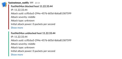 Fastnetmon Advanced And Slack Integration Fastnetmon Official Site