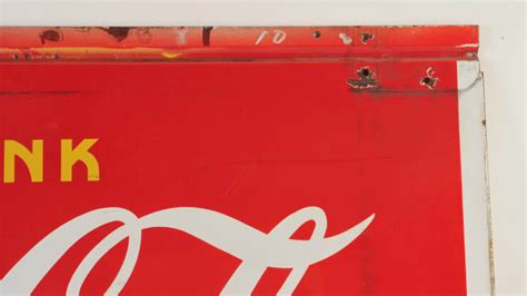 Coca Cola Dsp Shield Sign 60x38 At Kissimmee Road Art 2019 As A228 Mecum Auctions