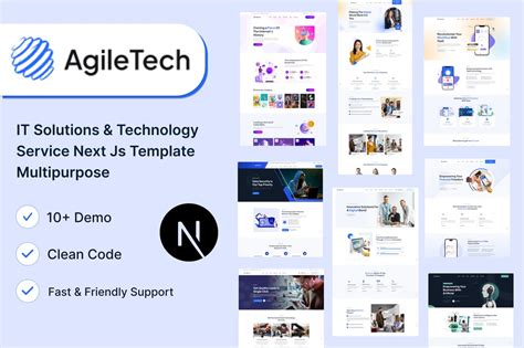 Item Agiletech It Solutions And Technology Next Js By Wowtheme7