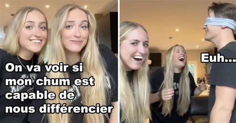 Une Fille Au Qu Bec Teste Pour Voir Si Son Amoureux Est Capable De La Diff Rencier De Sa Soeur