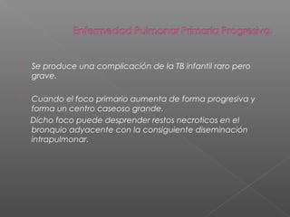 Tuberculosis En Pediatria Ppt