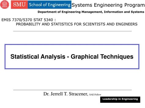 Ppt Statistical Analysis Graphical Techniques Powerpoint