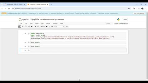 how to load csv file in jupyter notebook youtube