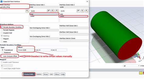 How To Set Up Periodic Boundary Condition In Ansys Fluent