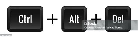 ctrl alt del key combination keyboard control computer shortcut laptop