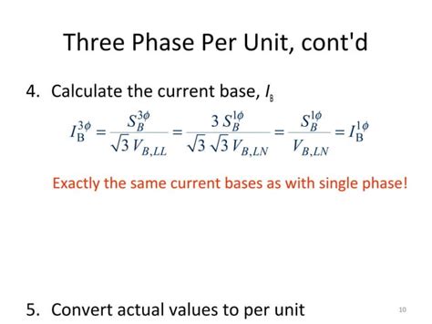 per unit system