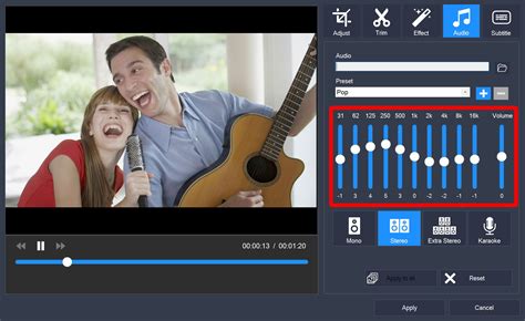 How To Equalize Audio In Video Files Download Audio Equalizer Program Pc