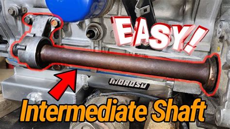 1997 12 Honda Accord Prelude Installing Axle Seal And Intermediate Shaft