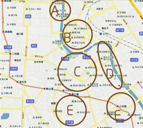 五大道步行地图五大道五大道第2页大山谷图库
