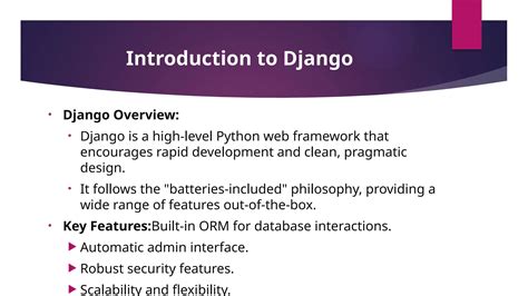 Django Schema Evolution For 5th Sem Pptx