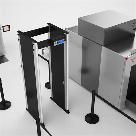 Airport Security X Ray Baggage D Model Max Fbx Obj Free D