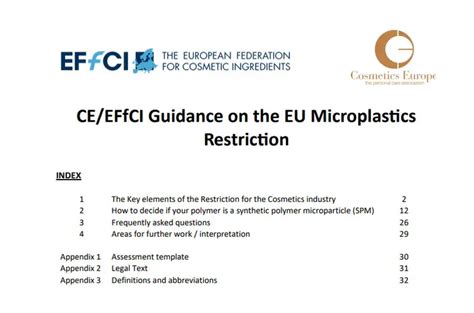 A Guide To Implementing The Restriction On Microplastics News