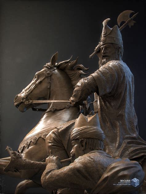 Nader Shah For Honor Detail By Abbas Emadi Persian Warrior Art