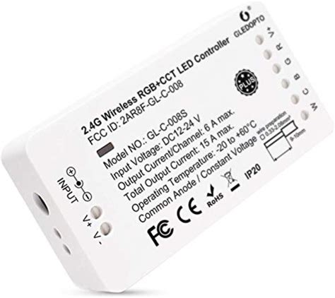 Zigbee Controller Smart LED Strip Light Controller RGBW WW Dimmable Controller DC V A Max