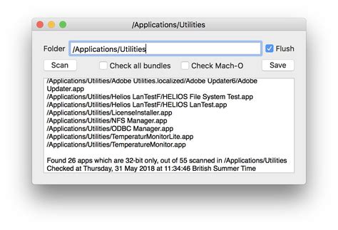 How To Find All Your 32 Bit Apps A Non Buyers Guide The Eclectic Light Company