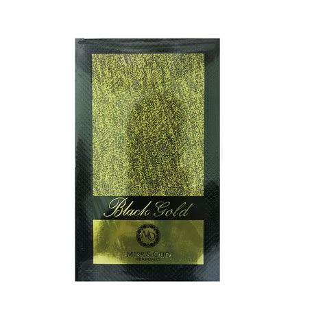 Musk And Oud Black Gold Eau De Perfume Senkathir