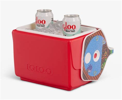 Sonic Green Hill Zone 7 Quart Cooler Sonic The Hedgehog Video Game Junk