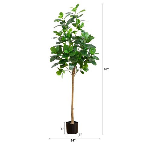 5 Artificial Audrey Ficus Tree Nearly Natural