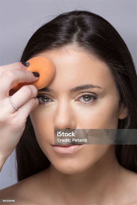 Highlighting And Shading Area Showing To Contour Corrective Face Shape