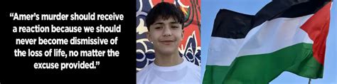Gpnj Statement Regarding The Murder Of 14 Year Old Amer Mohammad Saada Rabee By Idf Soldiers In