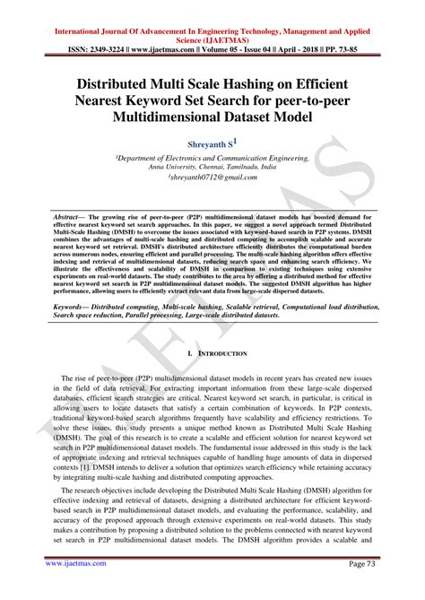pdf distributed multi scale hashing on efficient nearest keyword set