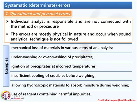 Errors And Its Minimization Pdf