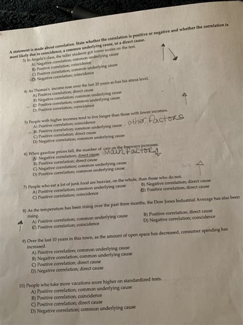 solved a statement is made about correlation state whether