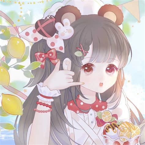 动漫少女头像 堆糖，美图壁纸兴趣社区
