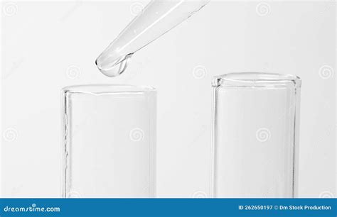 Laboratory Test Tubes Stock Image Image Of Analyze 262650197