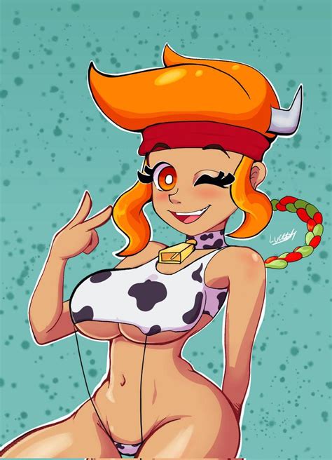 Rule 34 Amber Brawl Stars Brawl Stars Cow Girl Lucca125 Artist