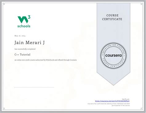 Completed C Tutorial With Coursera Jain Merari J Posted On The Topic Linkedin
