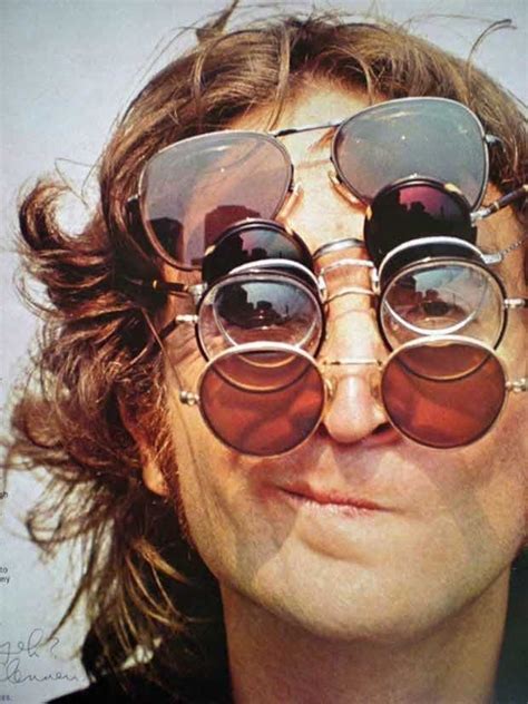 John Lennon Glasses Drawing