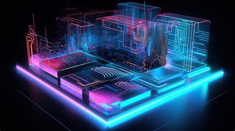 Premium Ai Image Holographic Displays And Interactive Interfaces Generative Ai