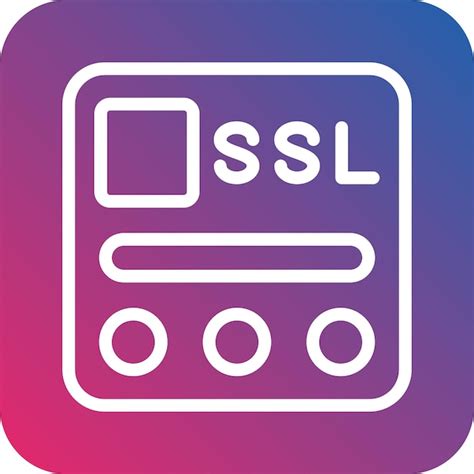 Premium Vector Vector Design Ssl File Icon Style