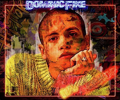 Celebrity Music Artists Dominic Fike Artwork Mixed Media By Luettgen
