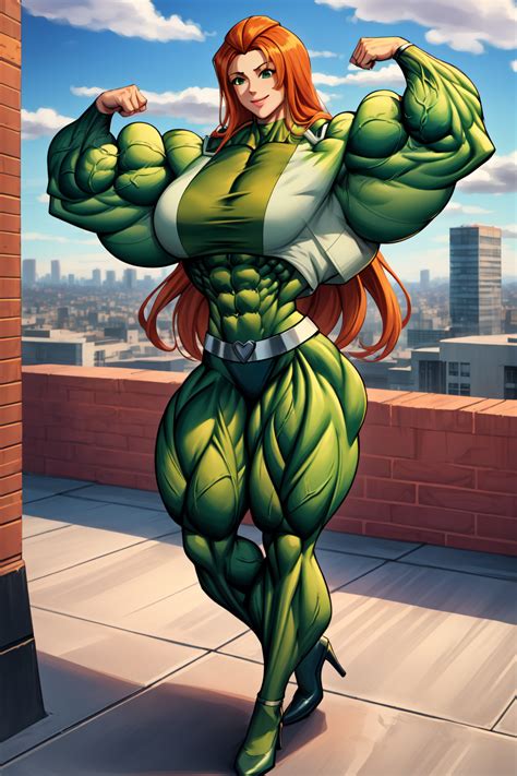 AI Generated - Sam (Totally Spies) (Muscular) 2 by Turamarth14 on ...