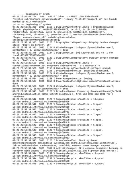 Standby Android Log 2024 0729 235955 Pdf Information Appliances Smartphone