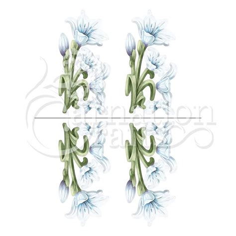 Carnation Crafts Lily Vignette Download Carnation Crafts