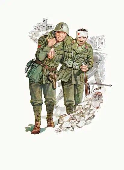 206° Coastal Defence Division Italian Army Sicily 1943 Pin By Paolo