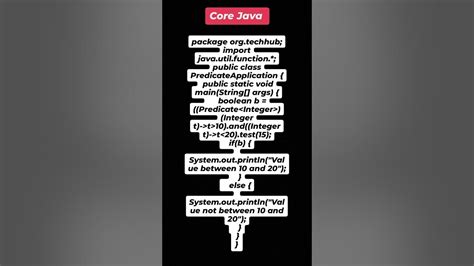 Chaining Conditions With Predicate Interface And Lambda Expression In