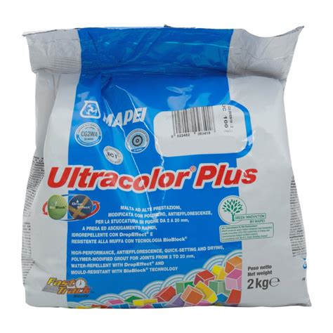 Mapei Ultracolor Plus No. 113 Cement Grey 2kg Grout - MAPUG0