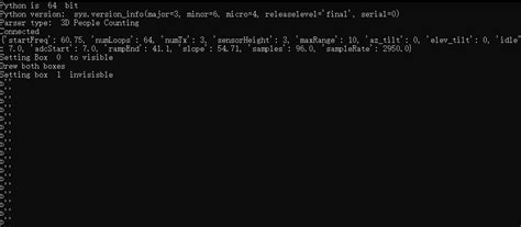 IWR ISK ODS Problem Occurs When Running People Counting Deom Visualizer Of IWR ISK ODS