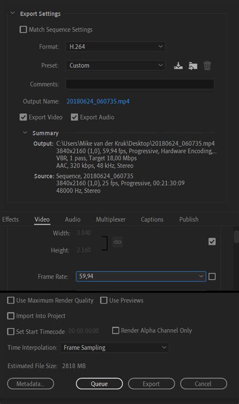 Solved Why Is It That Exported Images Dont Play Back Fle Adobe