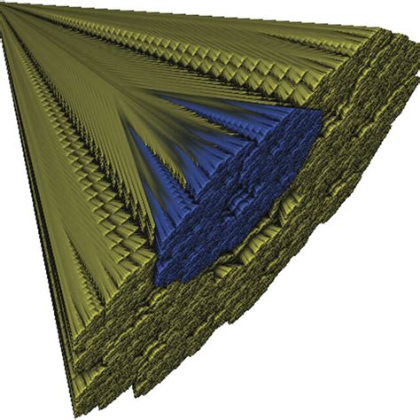 The Lower Transition Attractor Of Example 11—side And Bottom View Of A