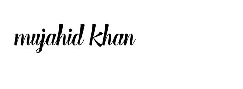 82 Mujahid Khan Name Signature Style Ideas Awesome E Sign